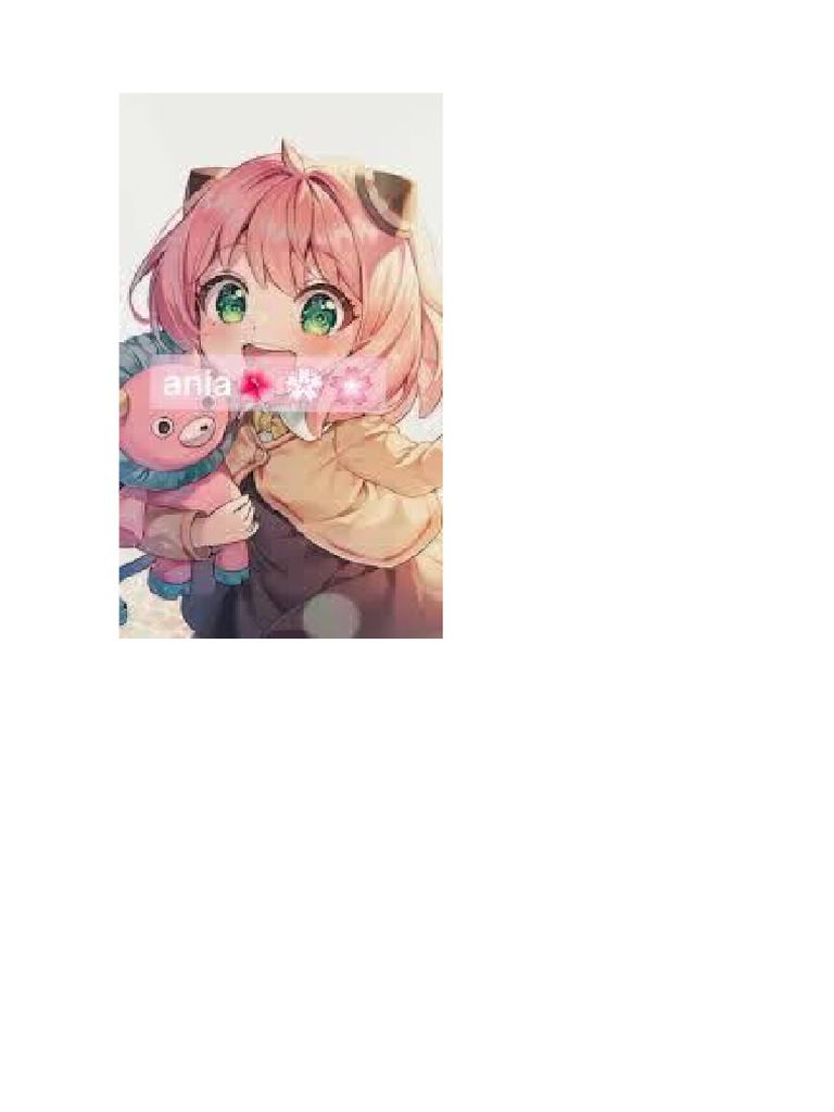 Ania anime | PDF