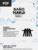 Uso y Función del Baño María en Laboratorio | PDF | Agua | Laboratorios