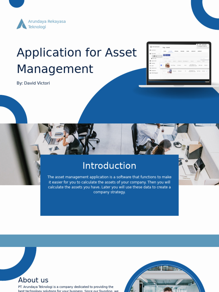 Application For Asset Management | PDF | Asset Management | Internet Of ...