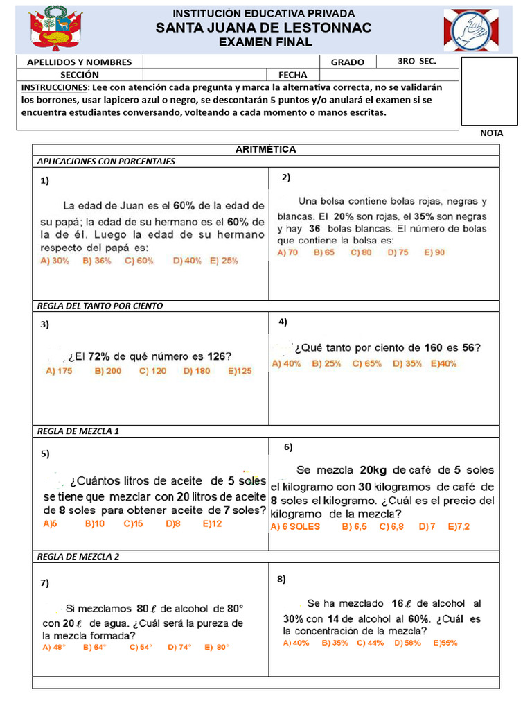EXAMENFINAL_3ERO_ART | PDF