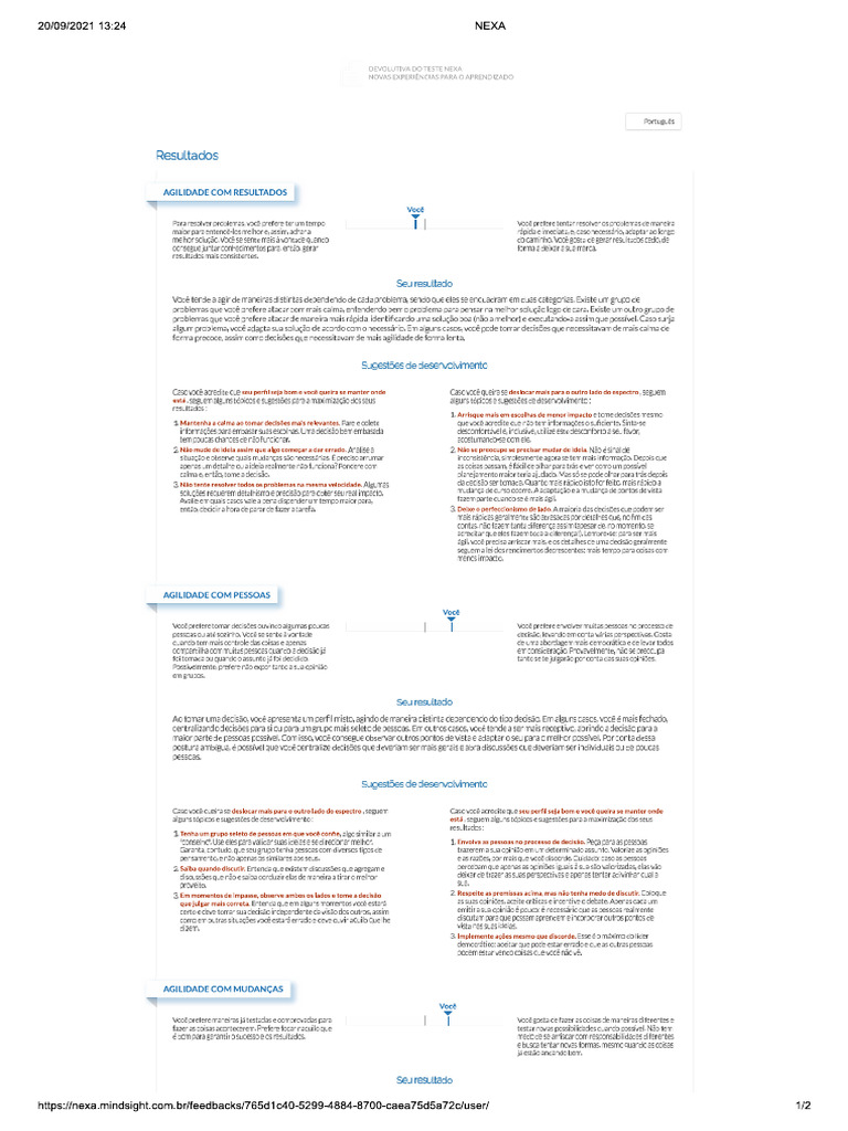 Mindsight DevolutivaNexa MarcoAntonioBarcelos | PDF