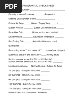 R32 Pressure Temperature Chart | PDF