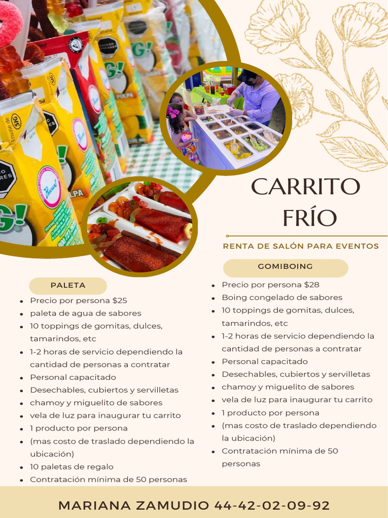 Boing Congelado con Chamoy y Miguelito | PDF