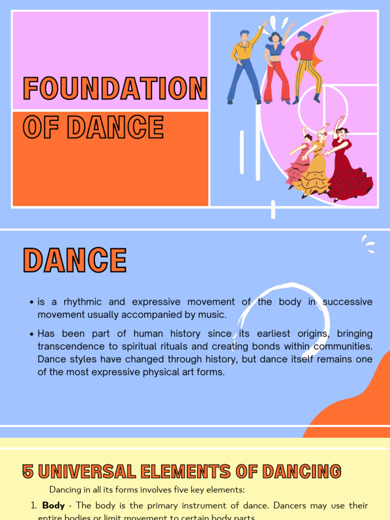 Foundations of Dance Explained | PDF | Dances | Ballet