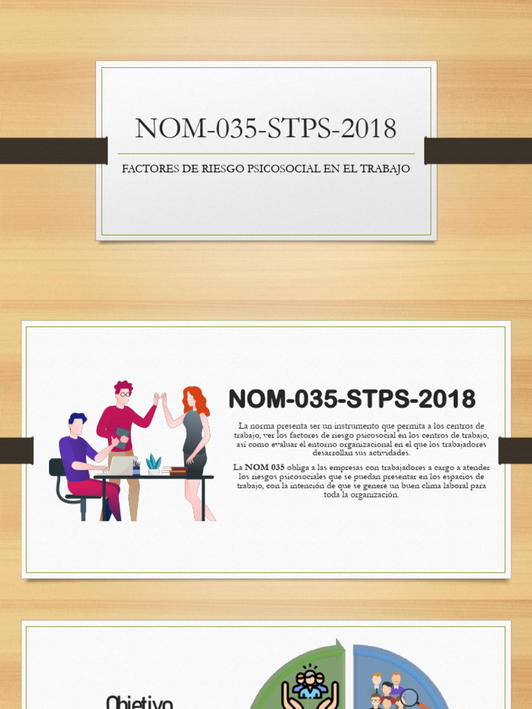 Nom 035 STPS 2018 | PDF