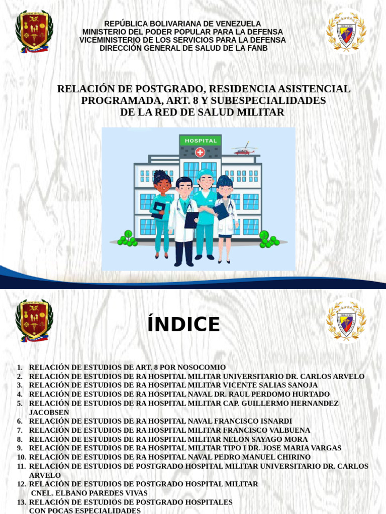 RELACION POSTGRADOS DIC2024 | PDF | Cirugía | Cuidado de la salud