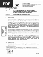 PhilHealth GAMOT Implementation Guidelines | PDF | Social Programs ...