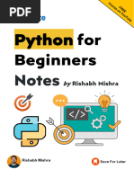 30-Day Python Coding Challenge Guide | PDF