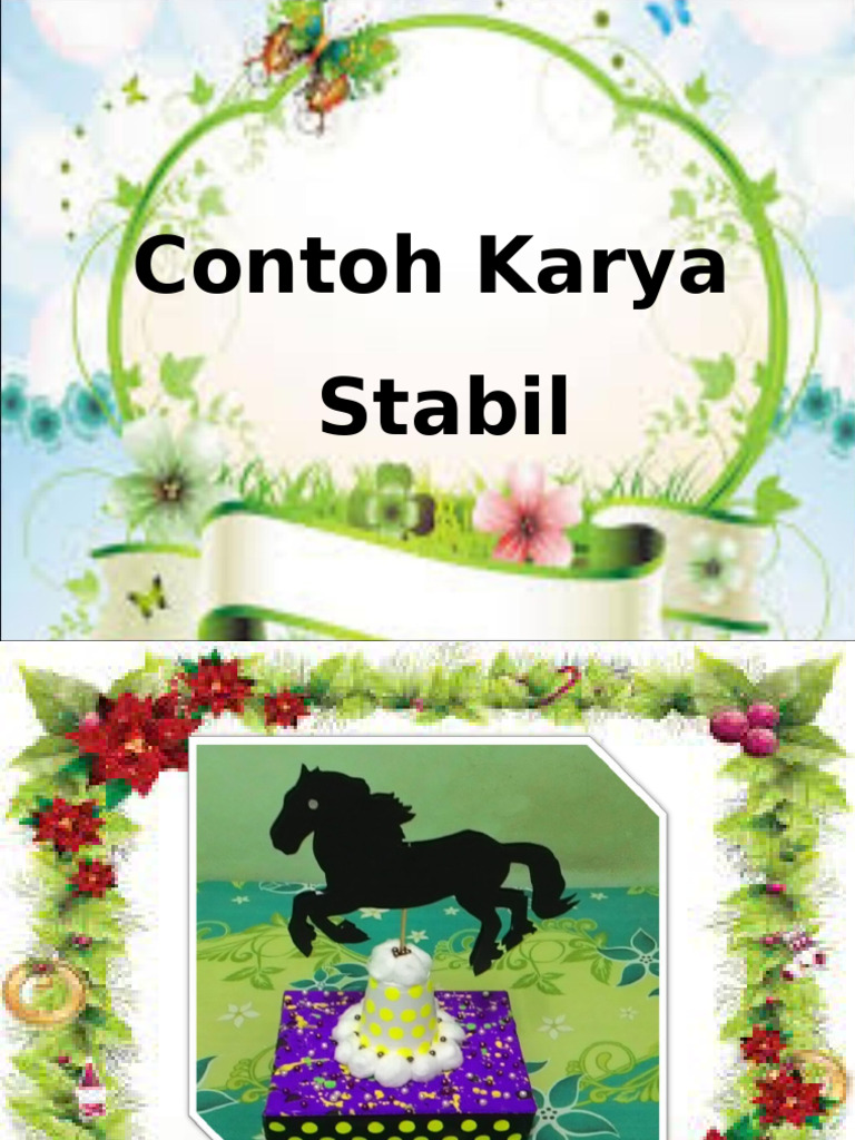 contoh karya stabil | PDF