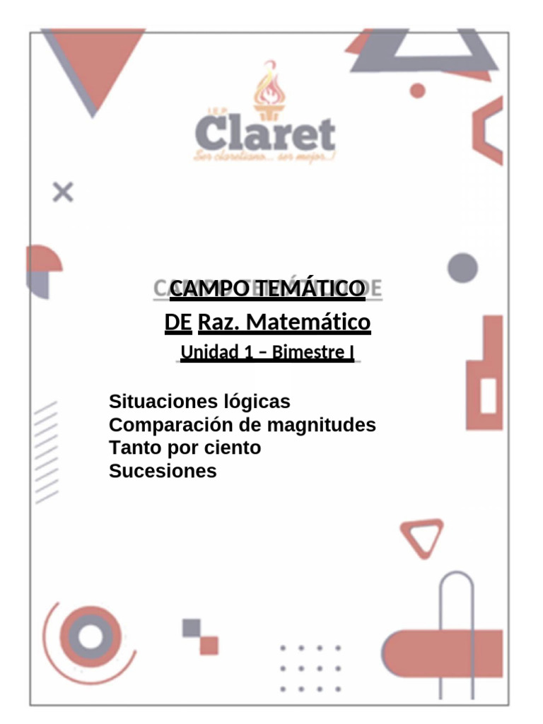 PORTADA_CAMPO_TEMATICO_4_ALGEBRA (2) (1) (1) (1) (1) | PDF