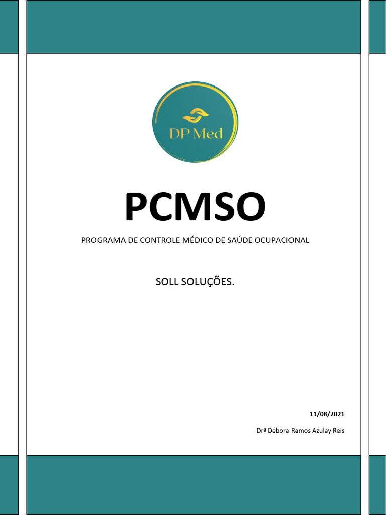 PCMSO: Programa de Saúde Ocupacional | PDF