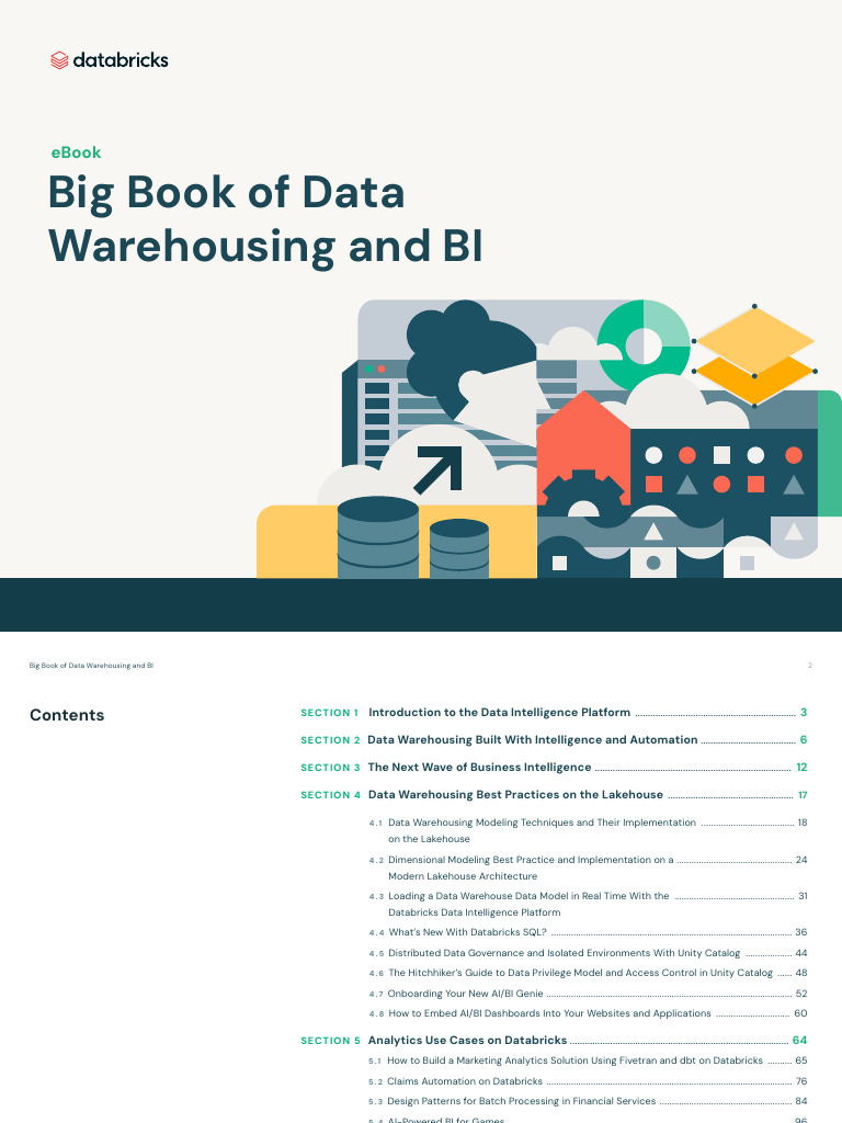 big-book-of-data-warehousing-and-bi-v11-010925-final | PDF | Business Intelligence | Data Warehouse