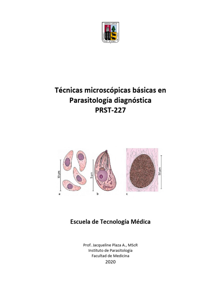 Guía PRST 227-2020 | PDF | Parasitismo | Parasitología