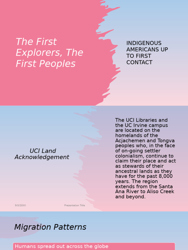 The First Explorers, The First Peoples | PDF | Indigenous Peoples Of ...