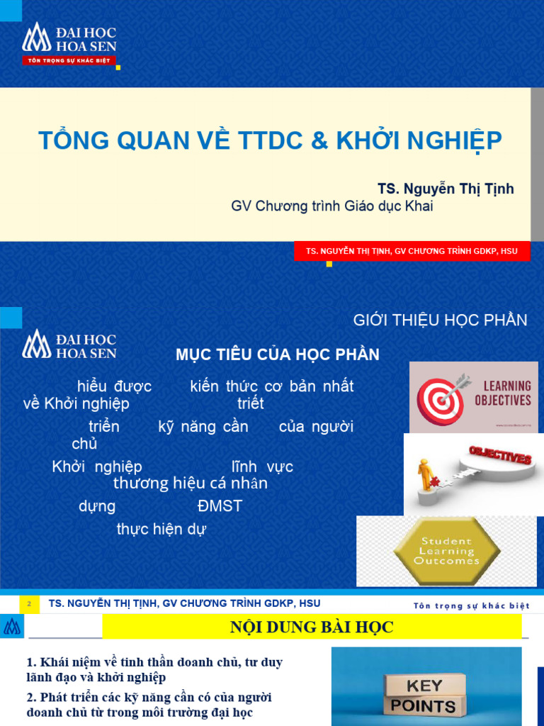 TONG QUAN VE TTDC & KN (Seminar 1) | PDF