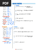 Oscillations Formula Sheet | PDF | Oscillation | Force