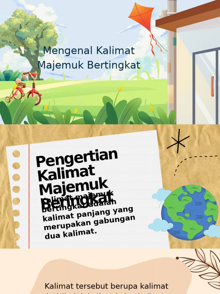 Ciri Dan Pengertian Kalimat Majemuk Bertingkat Pdf