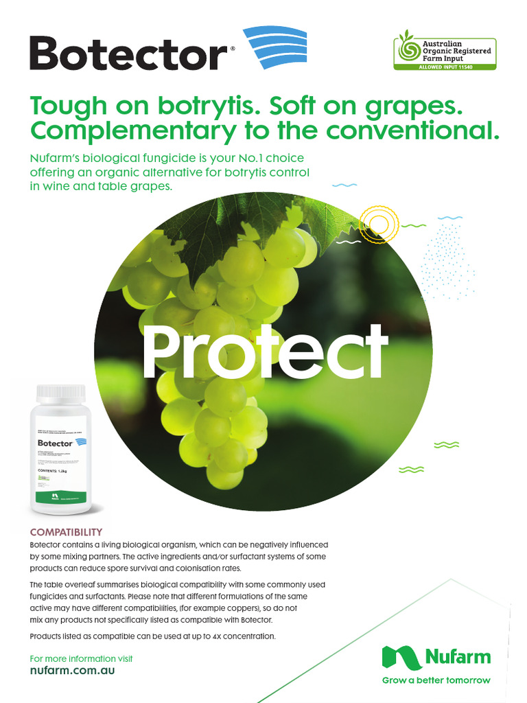 Nufarm Botector Compatibility Document | PDF | Chemical Compounds ...