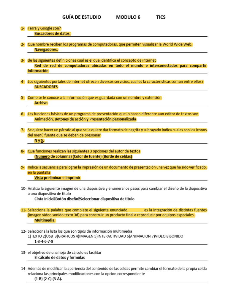 Guia_Modulo6 | PDF | Multimedia | Internet