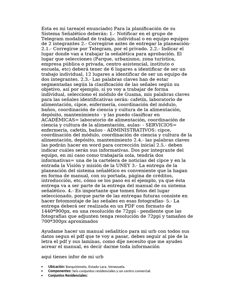 Manual de Señalética para Ciudad Roca | PDF