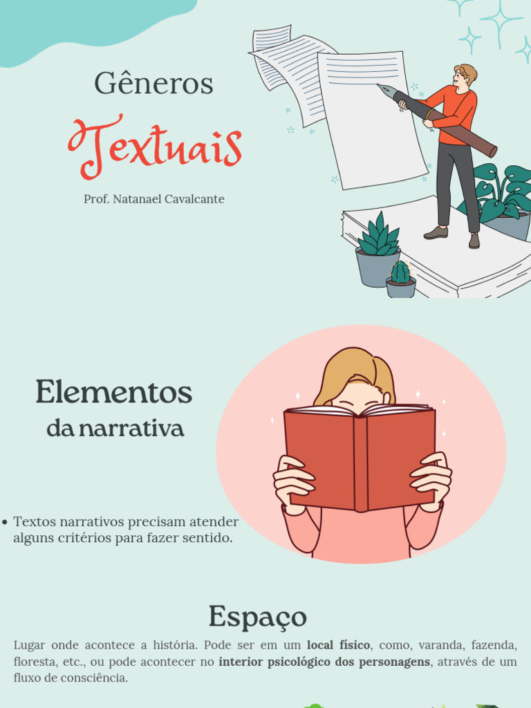 1º Ano - Aula 20 - 03 - Eletiva | PDF | Narrativa | Tempo