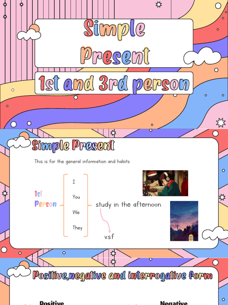 Simple Present Tense Guide | PDF