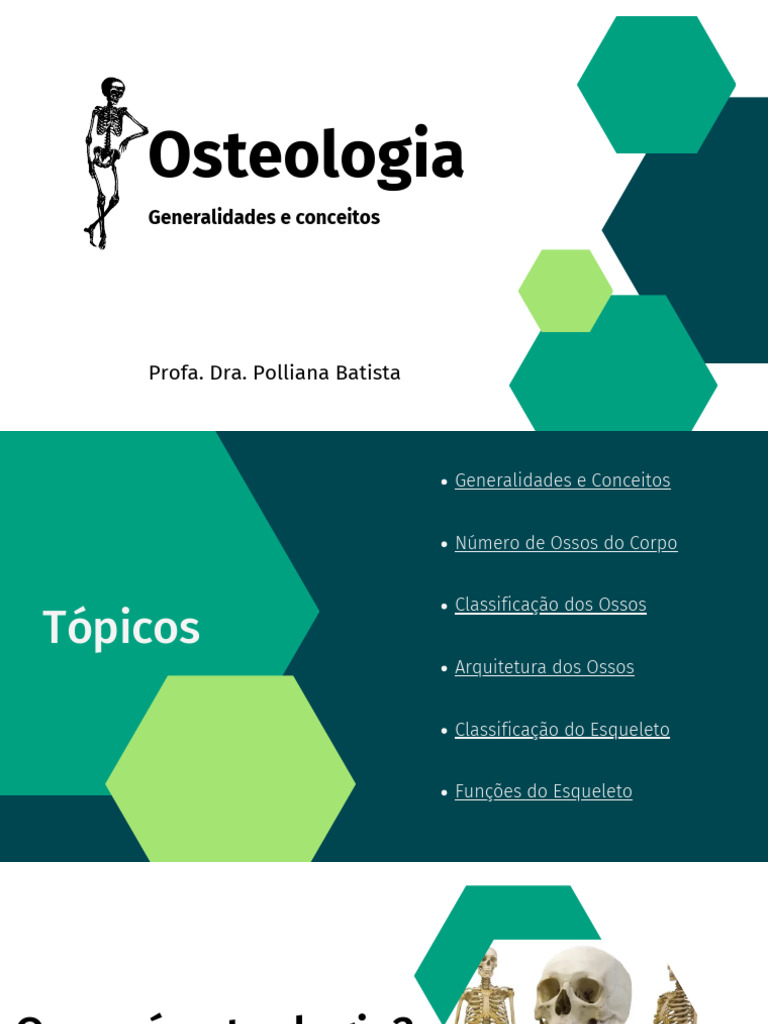 Osteologia.pdf | PDF | Osso | Esqueleto