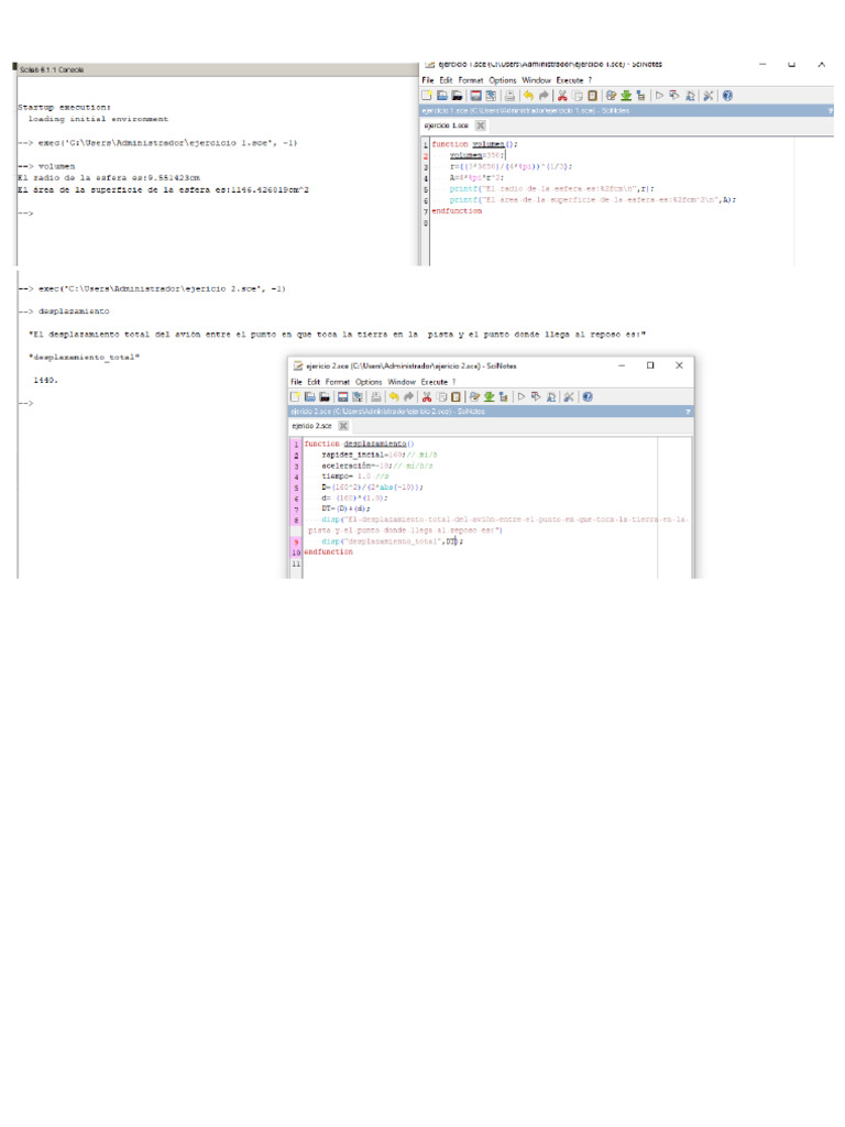 ejercicios de computacion | PDF