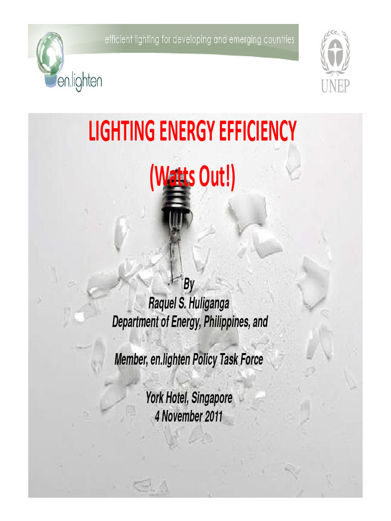 Philippines - Lighting Energy Efficiency-Watts Out | PDF | Waste ...