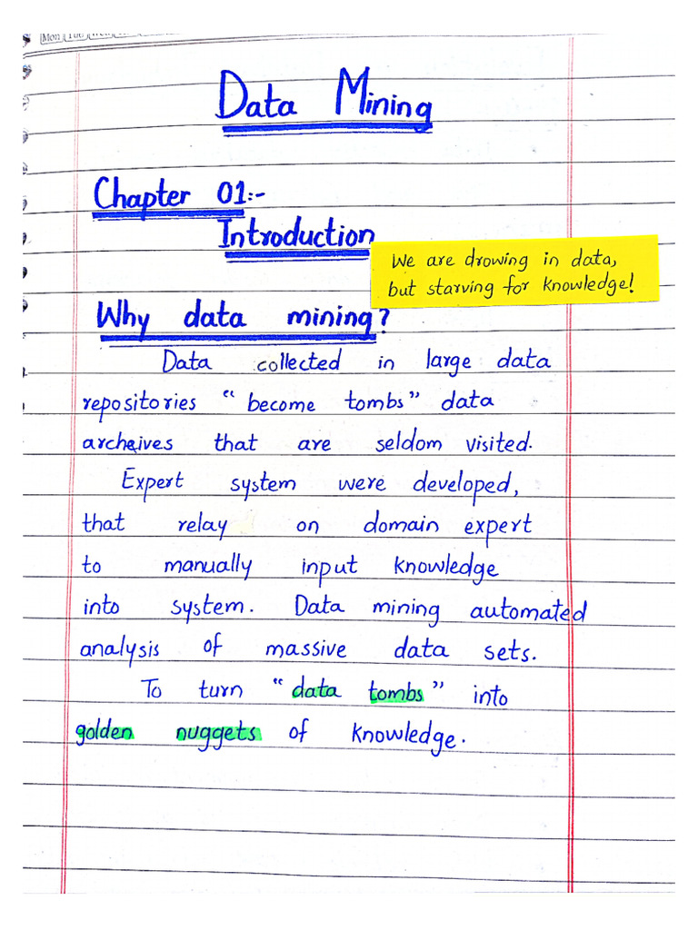 Ch_1 Introduction Data Mining | PDF