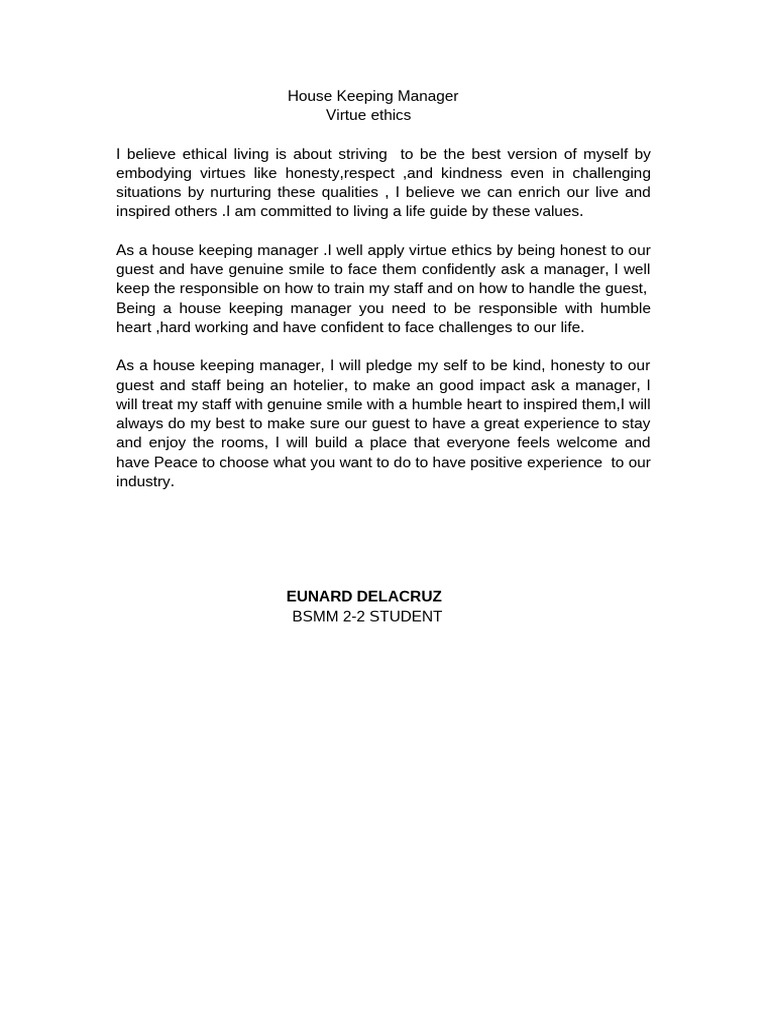 Ethical Pledge | PDF