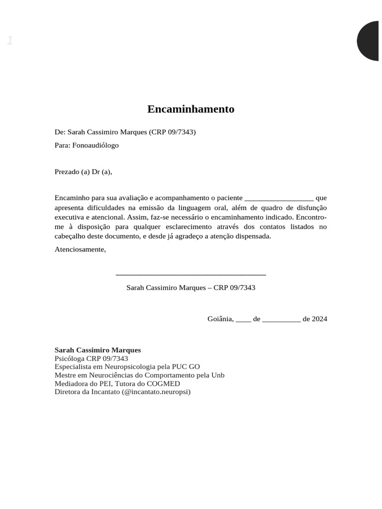 Modelo de Encaminhamento | PDF