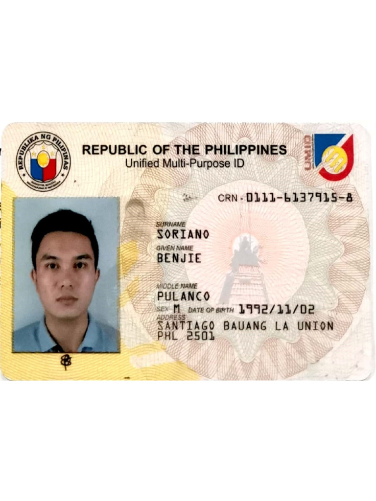 Government Id | PDF
