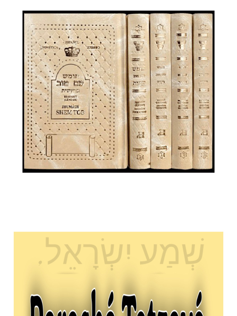 Parashá Tetzavé, Jumash Shem Tob. | PDF