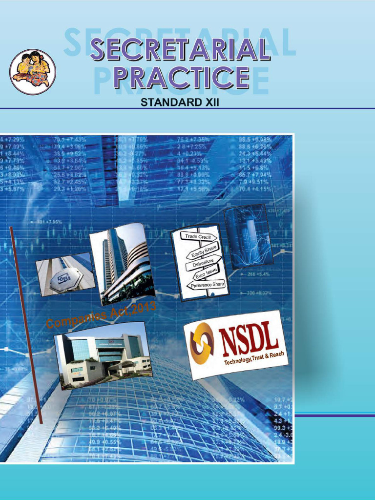 MSBSHSE Class 12 Secretarial Practice Textbook for Commerce 2022 23 PDF | PDF