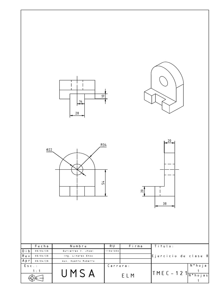 Ejercicio de Clase N°8 | PDF