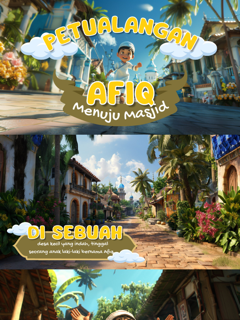 Petualangan Afiq Menuju Masjid | PDF