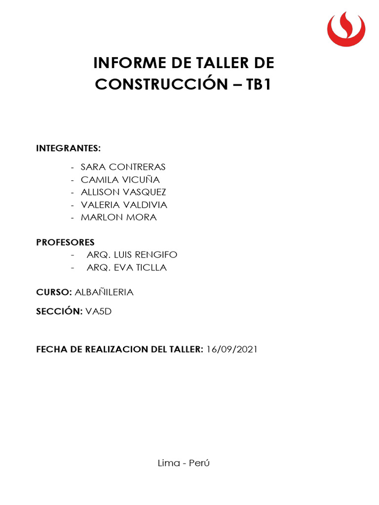 INFORME1 | PDF | Hormigón | Fundación (Ingeniería)