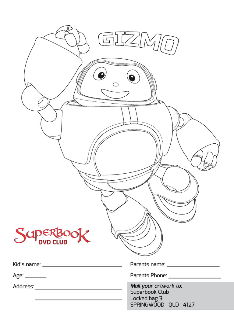 Gizmo Colouring Sheet | PDF