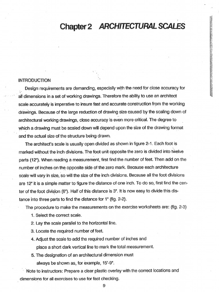 Architectural Scale Practice Packet | PDF