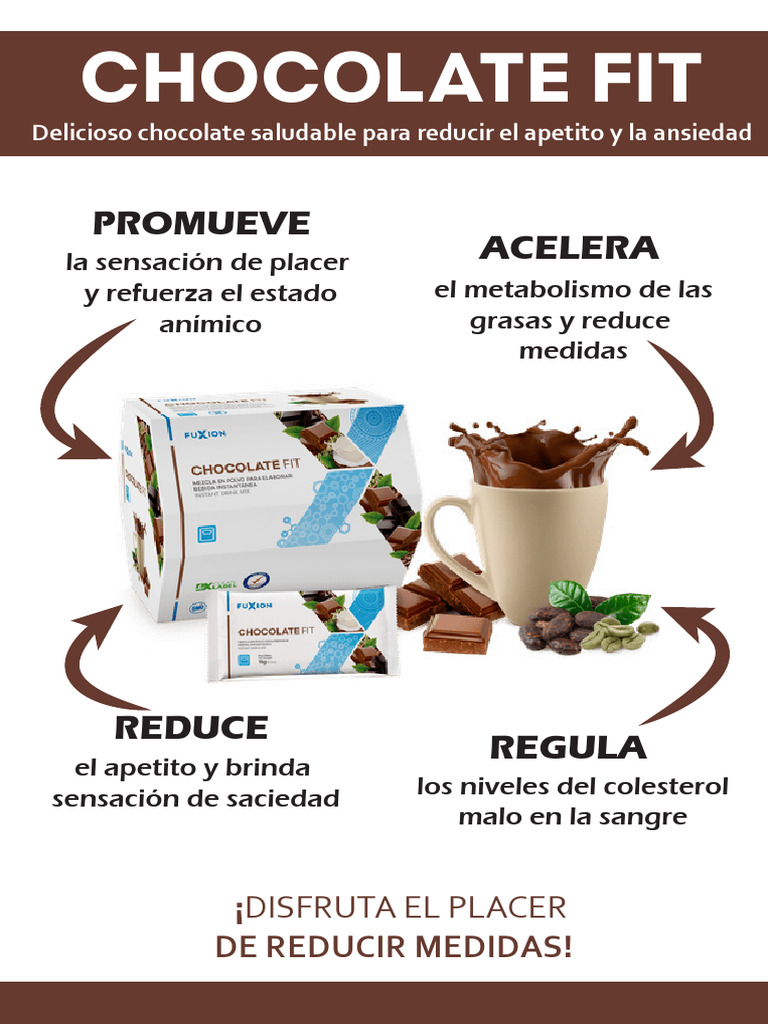 Chocolate Fit: Saludable y Saciante | PDF