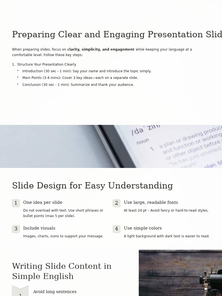 Preparing Clear and Engaging Presentation Slides | PDF | Vegetables ...