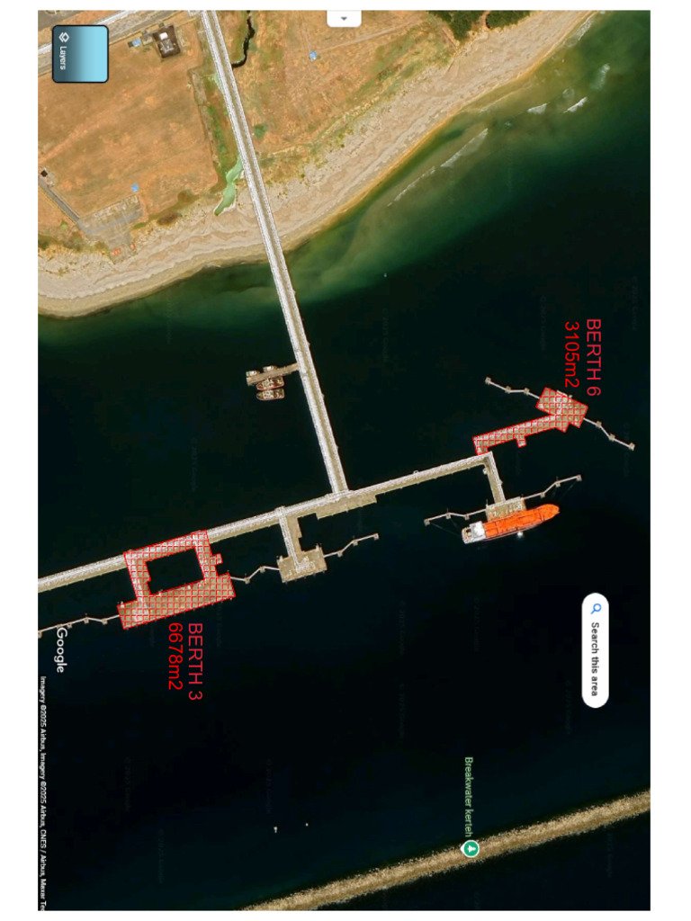 PETRONAS-KERTEH-TERENGGANU-JETTY-LAYOUT PLAN | PDF