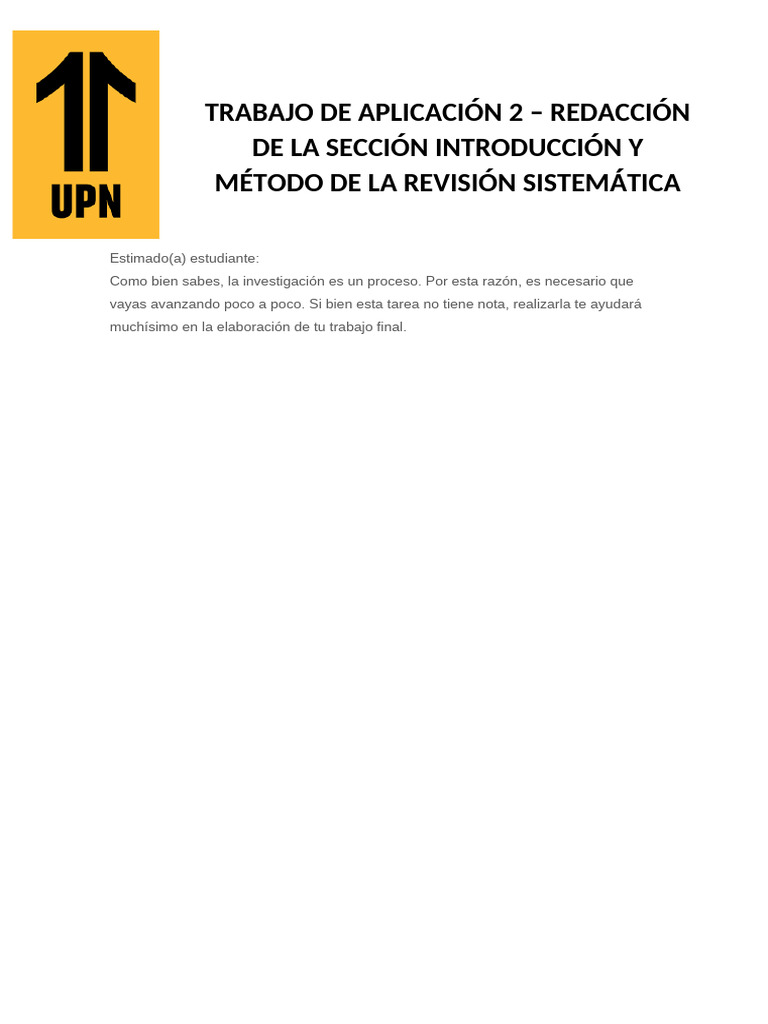 Inve.1101.Ta2.Formato | PDF | Metodología