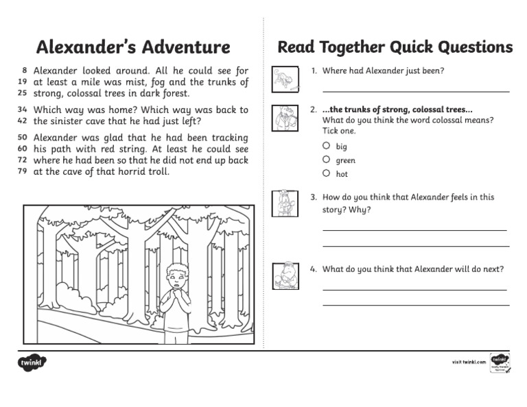Reading Comprehension HW | PDF
