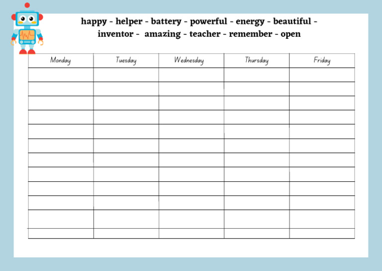 Week 34 Spelling Words Pdf