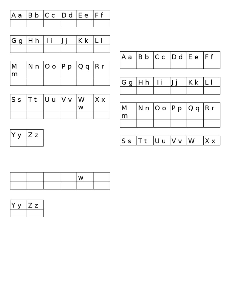 Tulisan Surih ABC | PDF