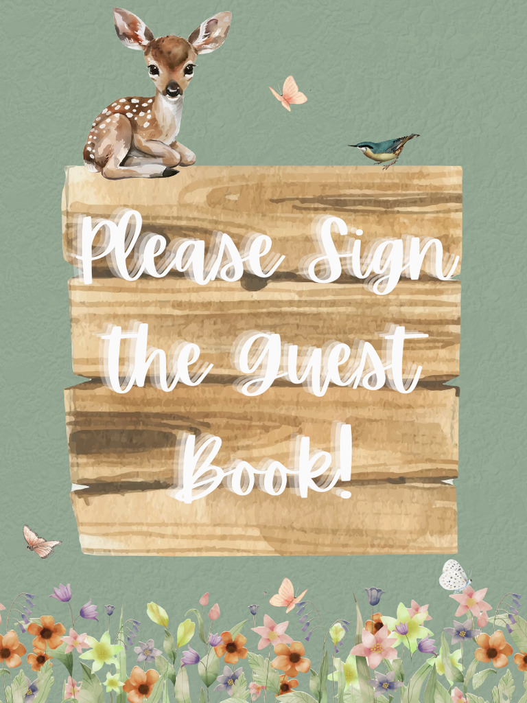 Please Sign The Guest Book! | PDF