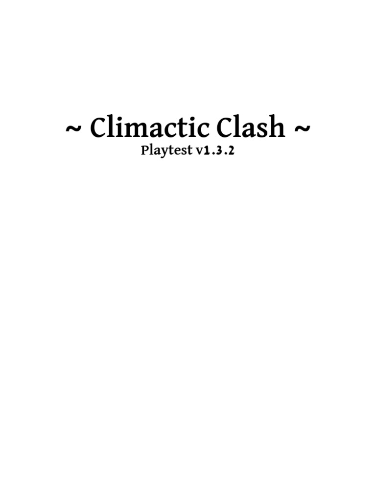 Climactic_Clash_v1.3.2 | PDF | Fighter Aircraft