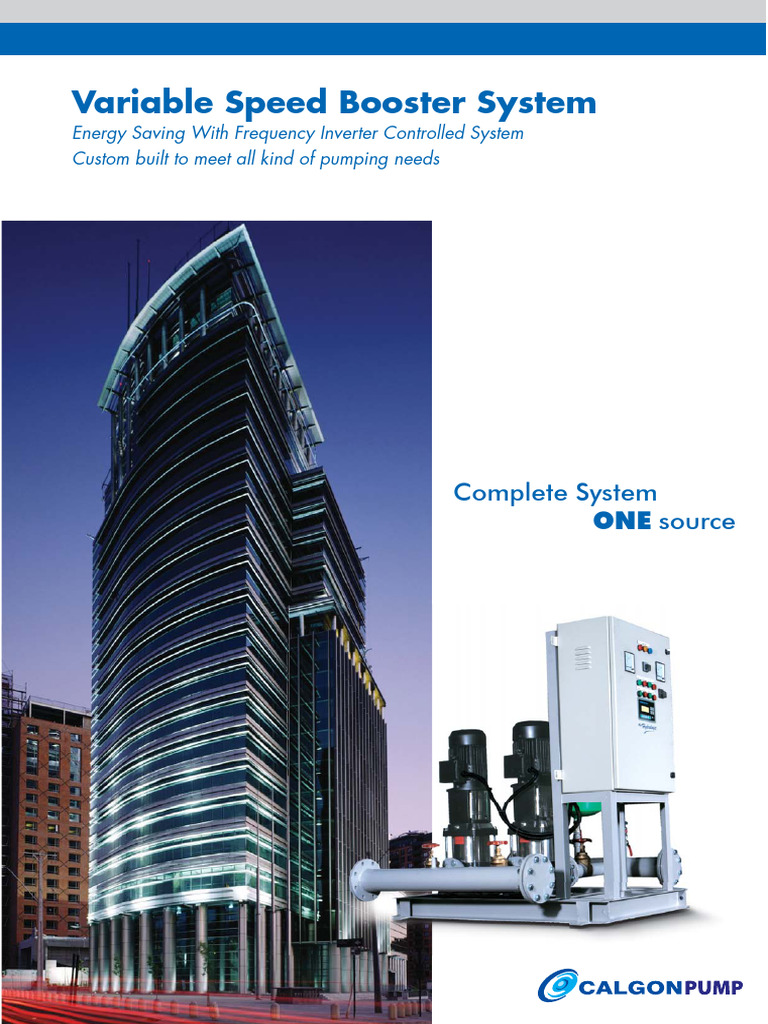 VSD System | PDF | Pump | Water
